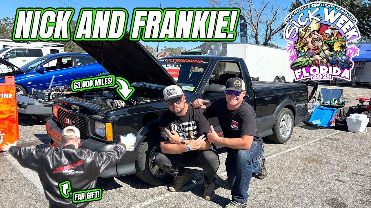 Nick and Frankie of Race Rebuild Repeat and their Low Mileage GMC ...