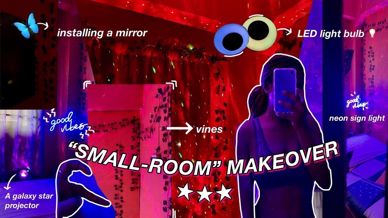 extreme small bedroom makeover +room decor haul |🌱minimalist, cozy& *pinterest inspired* - YouTube