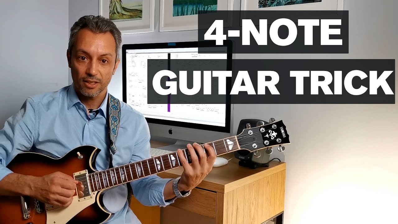 4-Note Guitar Trick for One Chord Vamp - YouTube