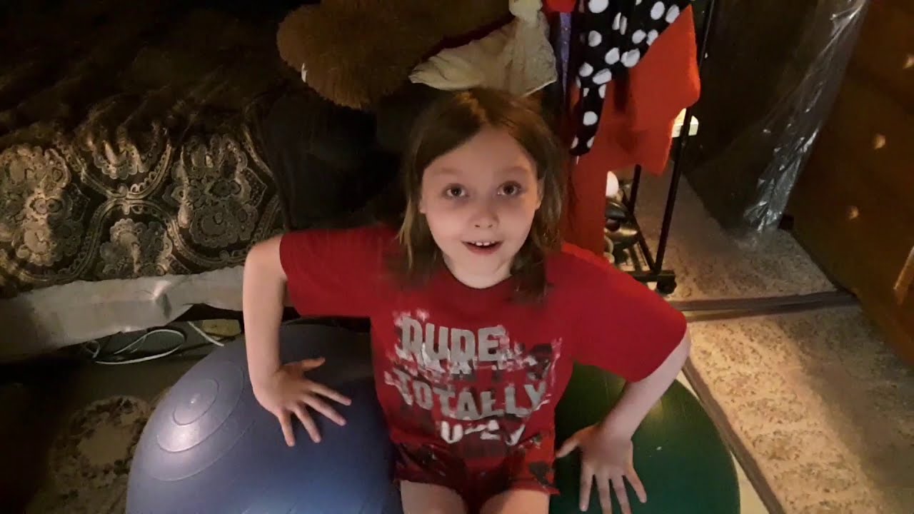 Two Yoga Ball Challenge! - YouTube