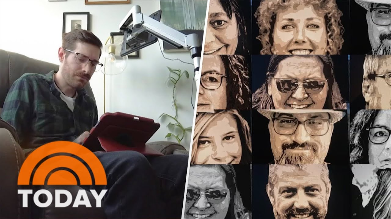 Artist with ALS spotlights diversity of people living with the disease ...