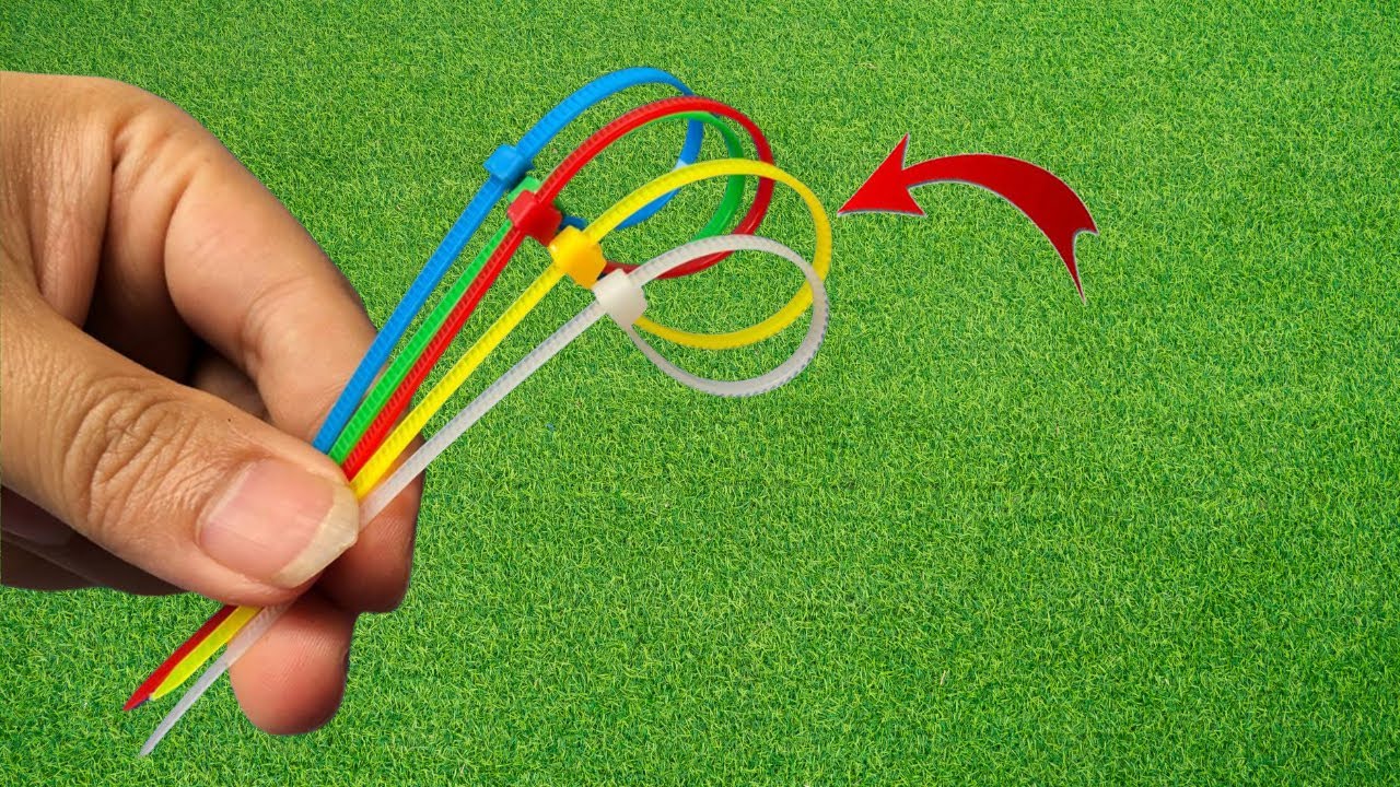 5 Tips and Tricks with Cable Ties EVERYONE Should Know - YouTube