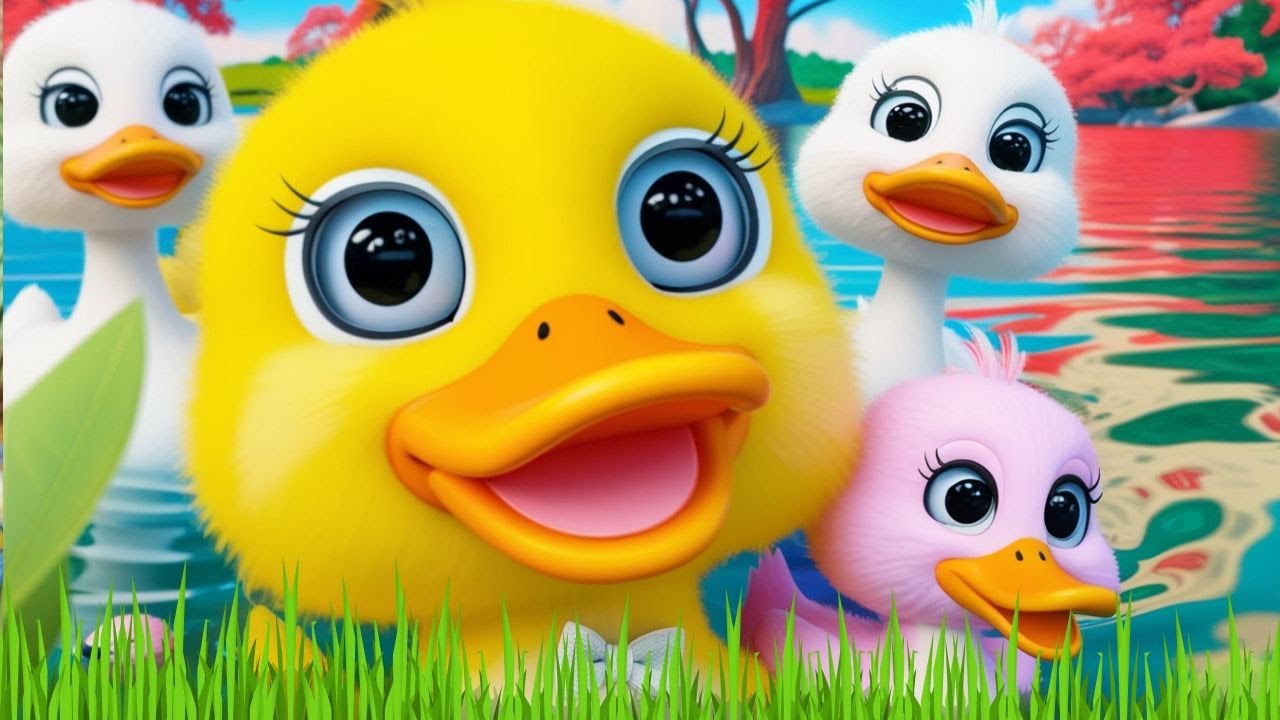 Duckling Kids Song |PY7||Meemaa kids - YouTube