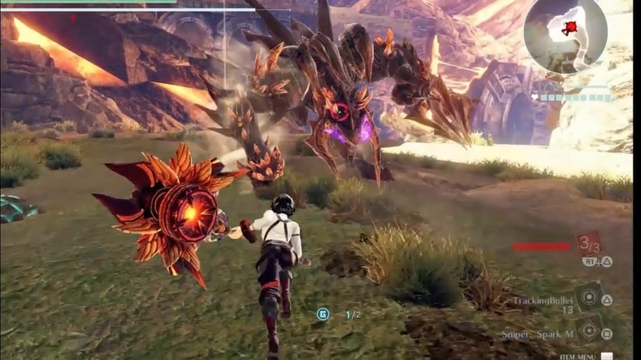 (God Eater 3) Barbarius Ira (first encounter) - YouTube