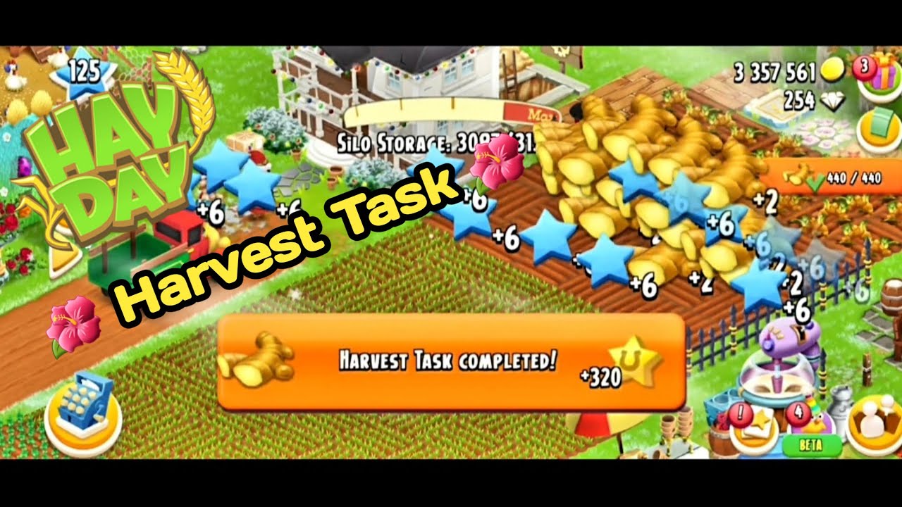 HayDay | Harvest Task Complete | Level 125 - YouTube