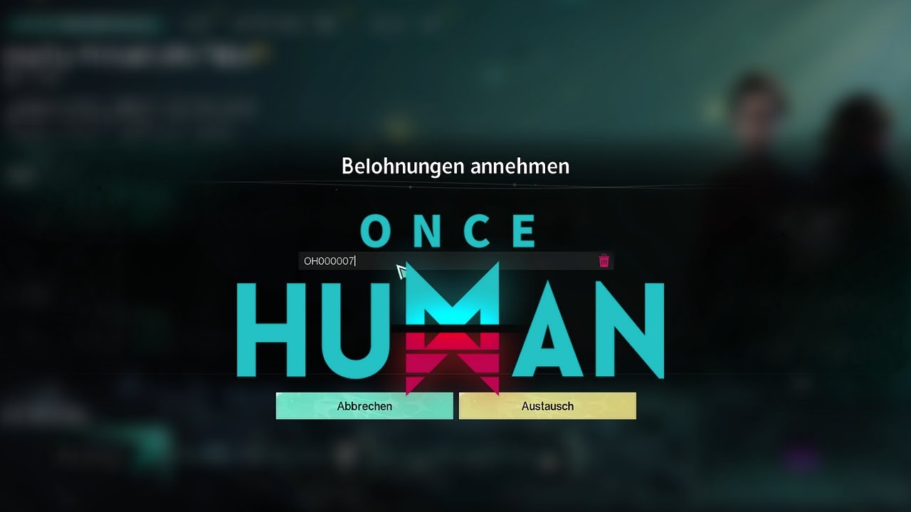 ONCE HUMAN : Free Redeem Giftet Codes / Einlösen : MMO Survival Deutsch ...