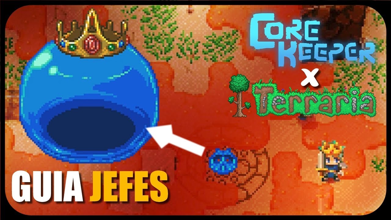 CORE KEEPER |🏹 GUIA JEFES: El Rey BABA 🤴🔵| Tutorial español - YouTube