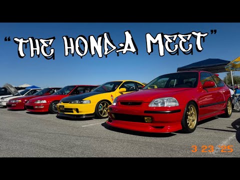 THE HONDA MEET 2025 | Golden Era JDM & Modern Street/Track Builds | FULL COVERAGE 4K