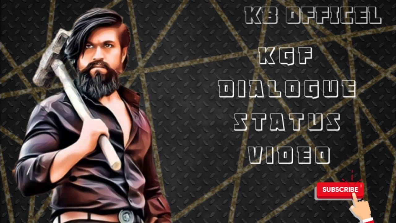 KGF dialogue status video - YouTube