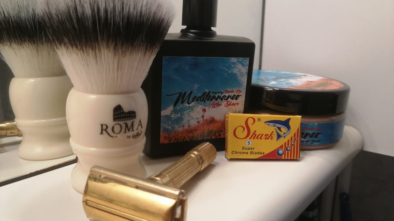 Gillette executive fatboy e Mediterraneo PantaRei...sbarbata splendida ...