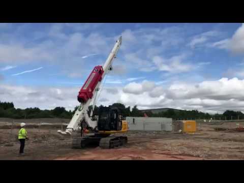 BSP's JX Piling Rig - YouTube