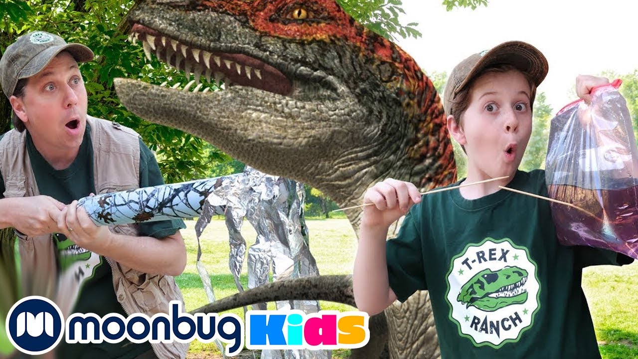 Dinosaurs and Germ at T-Rex Ranch | Jurassic Tv | Dinosaurs and Toys ...