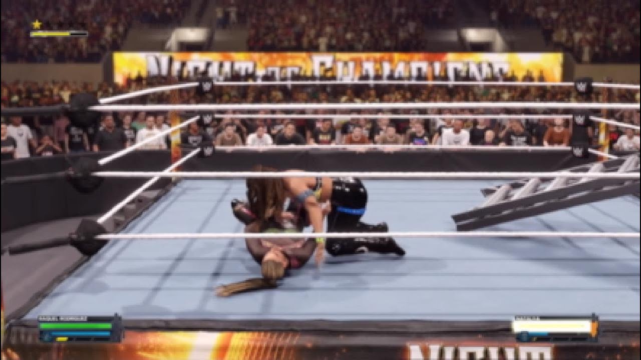 Wwe2k24 one on one tlc match - YouTube