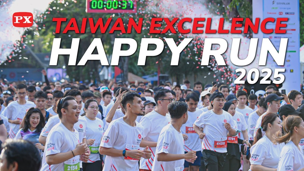 Taiwan Excellence Happy Run 2025 bersama PX Indonesia #lari #running ...