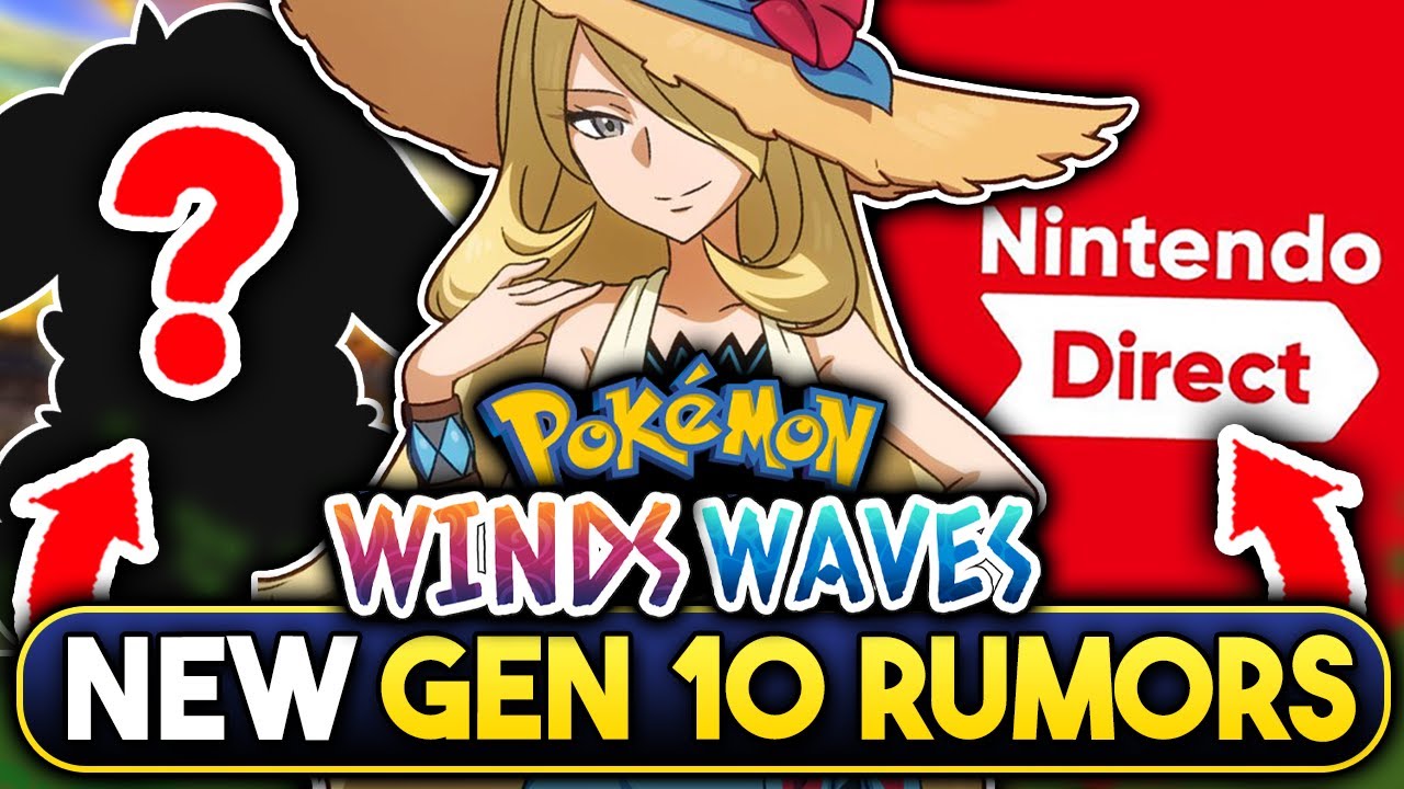 POKEMON NEWS! NEW GEN 10 RUMORS! 2 NEW EEVEELUTIONS & LEGENDARIES? NEW ...
