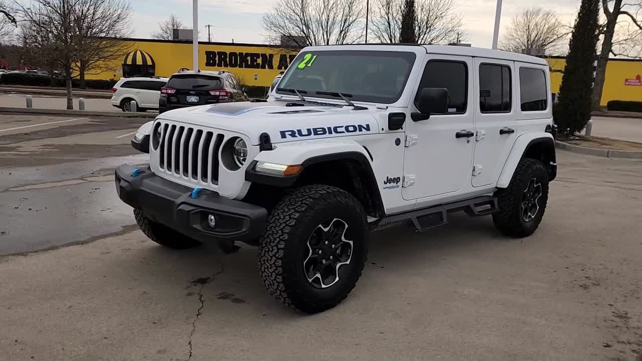2021 Jeep Wrangler_4xe Unlimited Rubicon OK Tulsa, Broken Arrow, Owasso ...