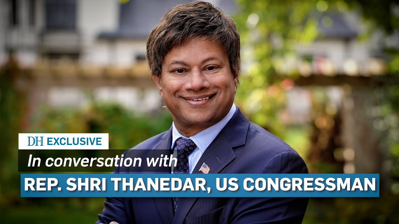 DH Exclusive | In conversation with US Congressman Shri Thanedar - YouTube