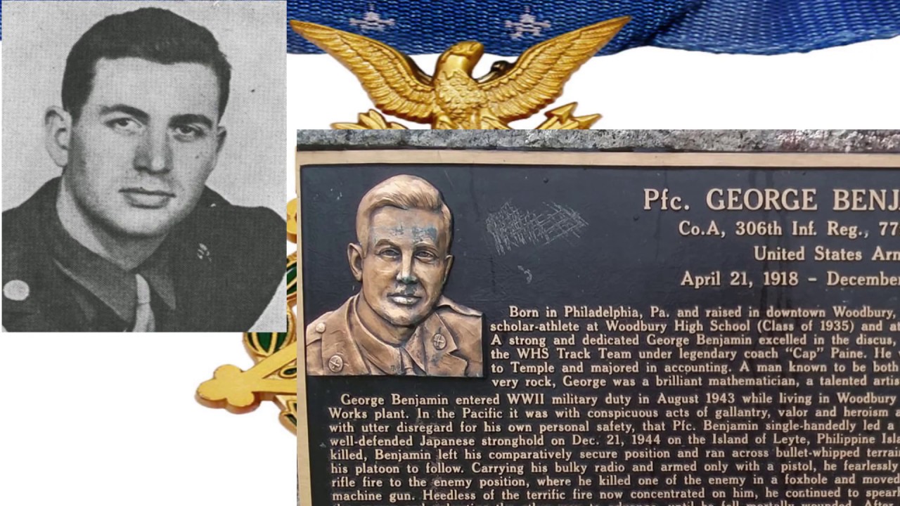 Medal of Honor Recipient - PFC George "Benge" Benjamin, Jr | World War ...