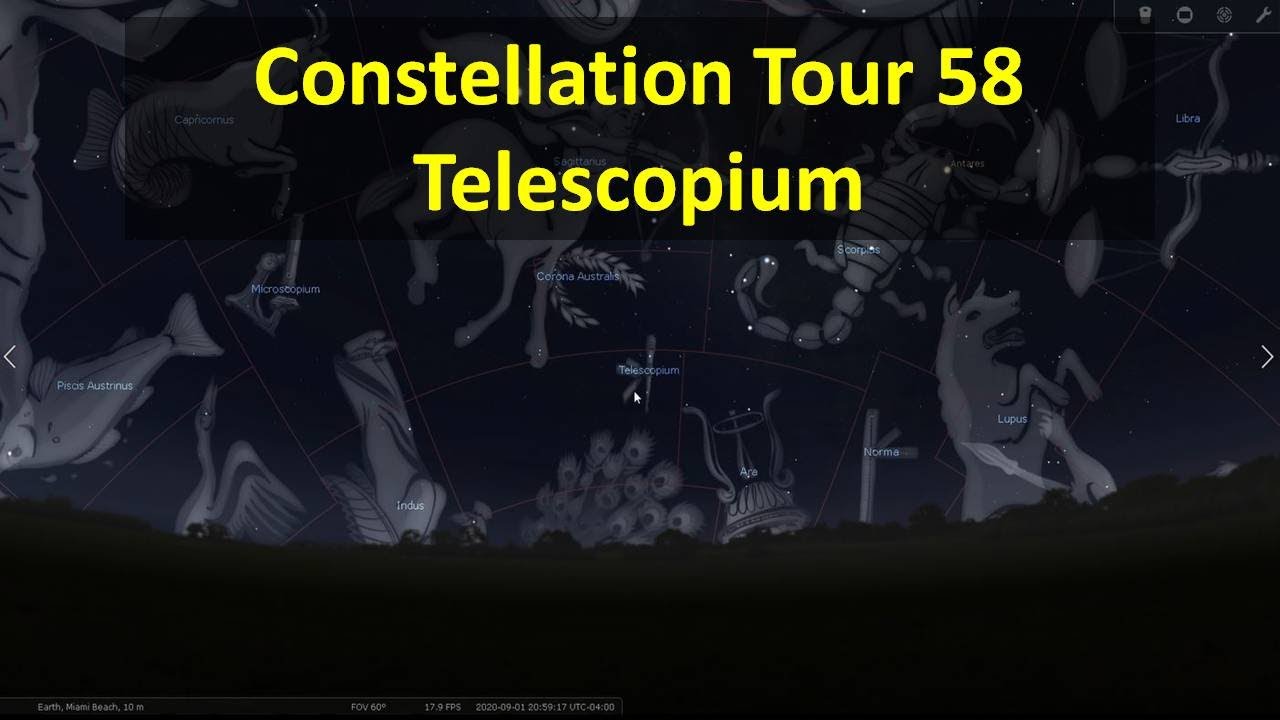 Telescopium Constellation