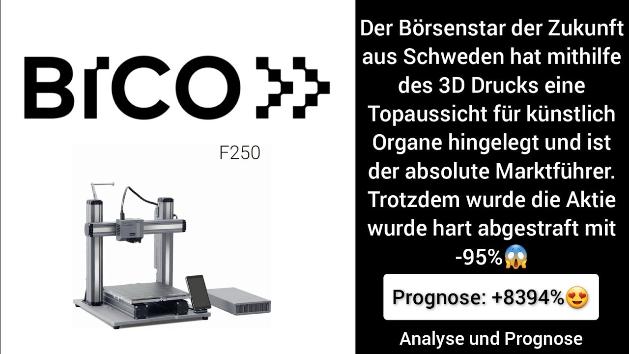 BICO Group Das 3D Druck Unternehmen steht trotz gigantischen Potential ...