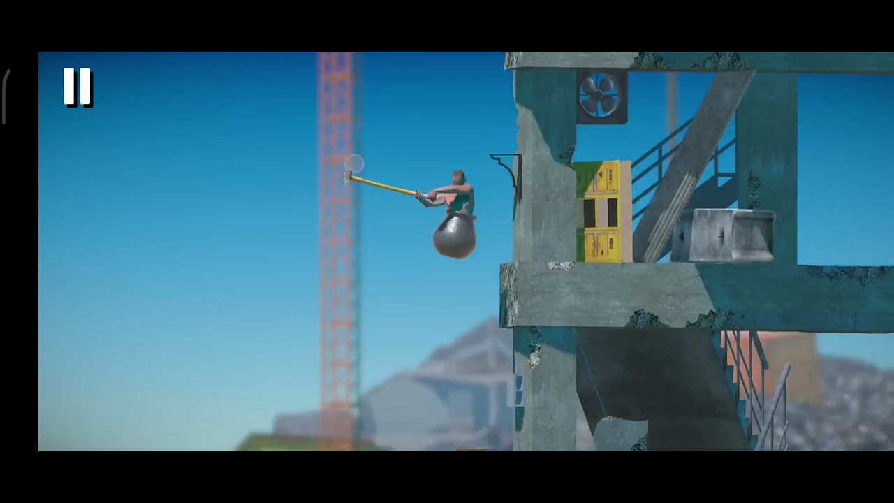 getting over it my first gameplay - YouTube