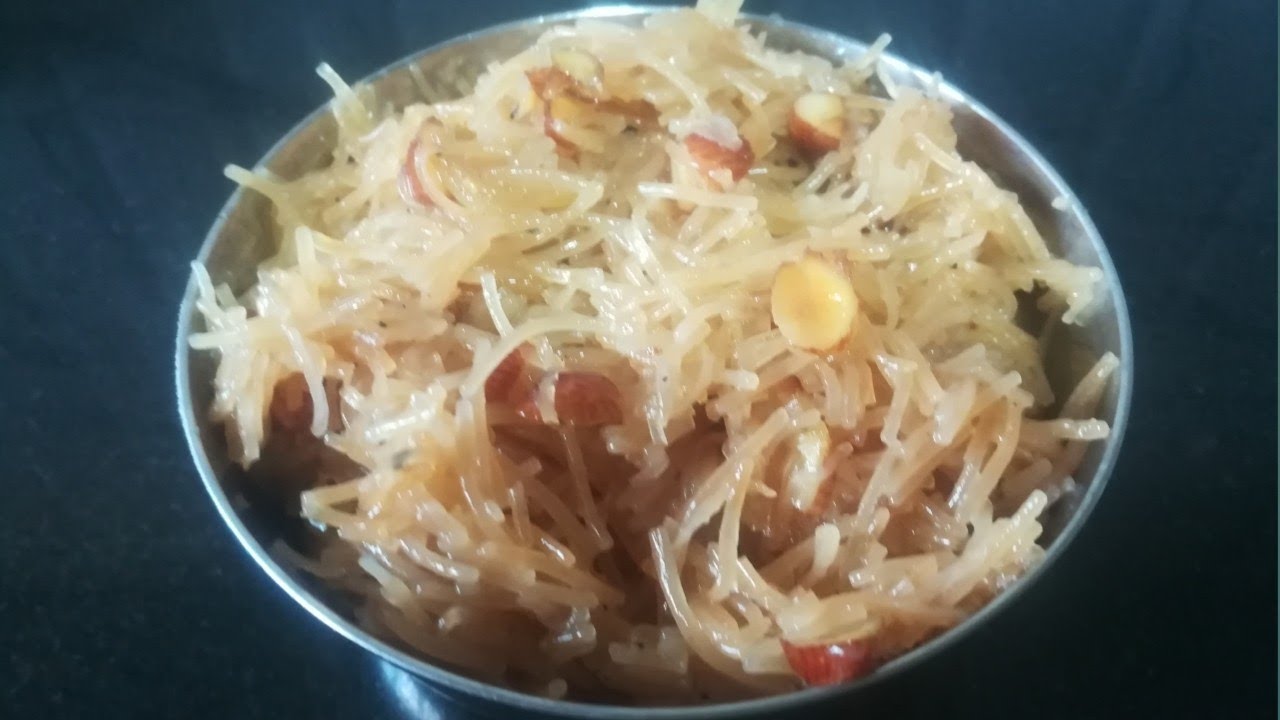 semiya kesari Recipe /Dry sweet semiya Recipe - YouTube