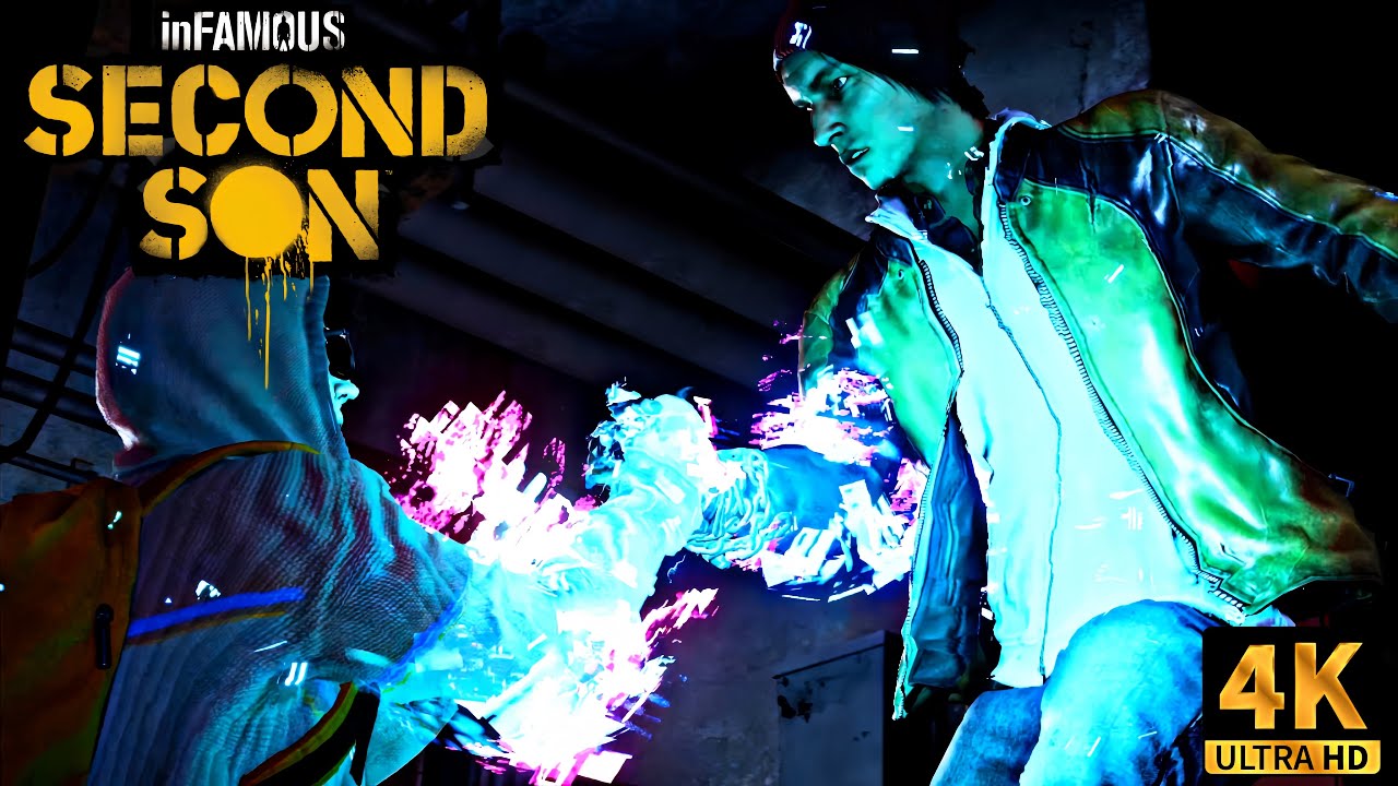 Delsin VS Eugene (Good Karma) | inFAMOUS Second Son (4K 60FPS HDR ...