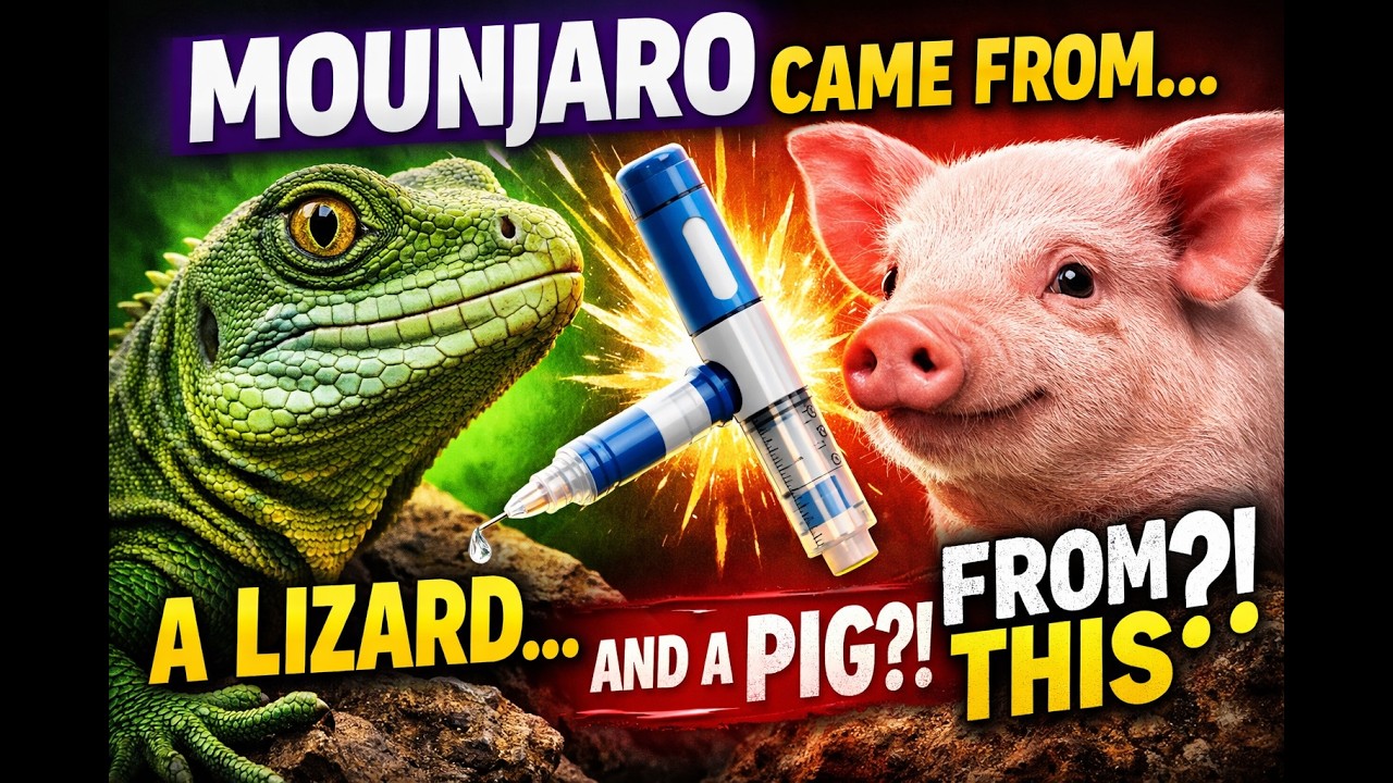 Mounjaro Came From a Lizard… and a Pig?! - YouTube