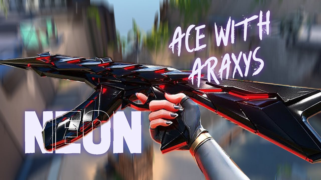 Silver Ace with Araxys | Neon Gameplay | Valorant - YouTube