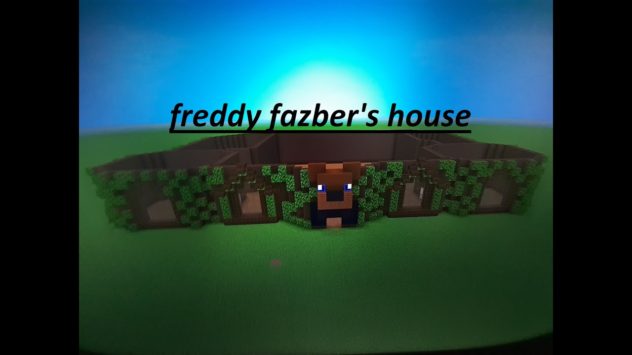 Minecraft build a fnaf house (part 2 of 5) - YouTube