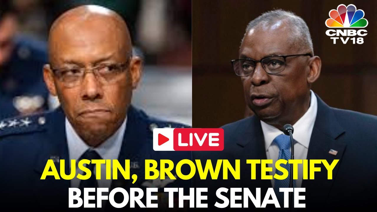 LIVE: Austin, Brown Testify Before The US Senate Hearing | 2025 Budget ...