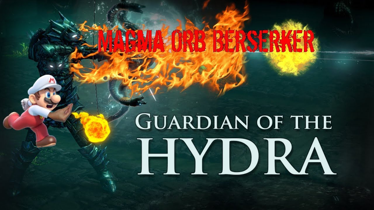 Magma Orb Berserker VS T16 Hydra map - YouTube