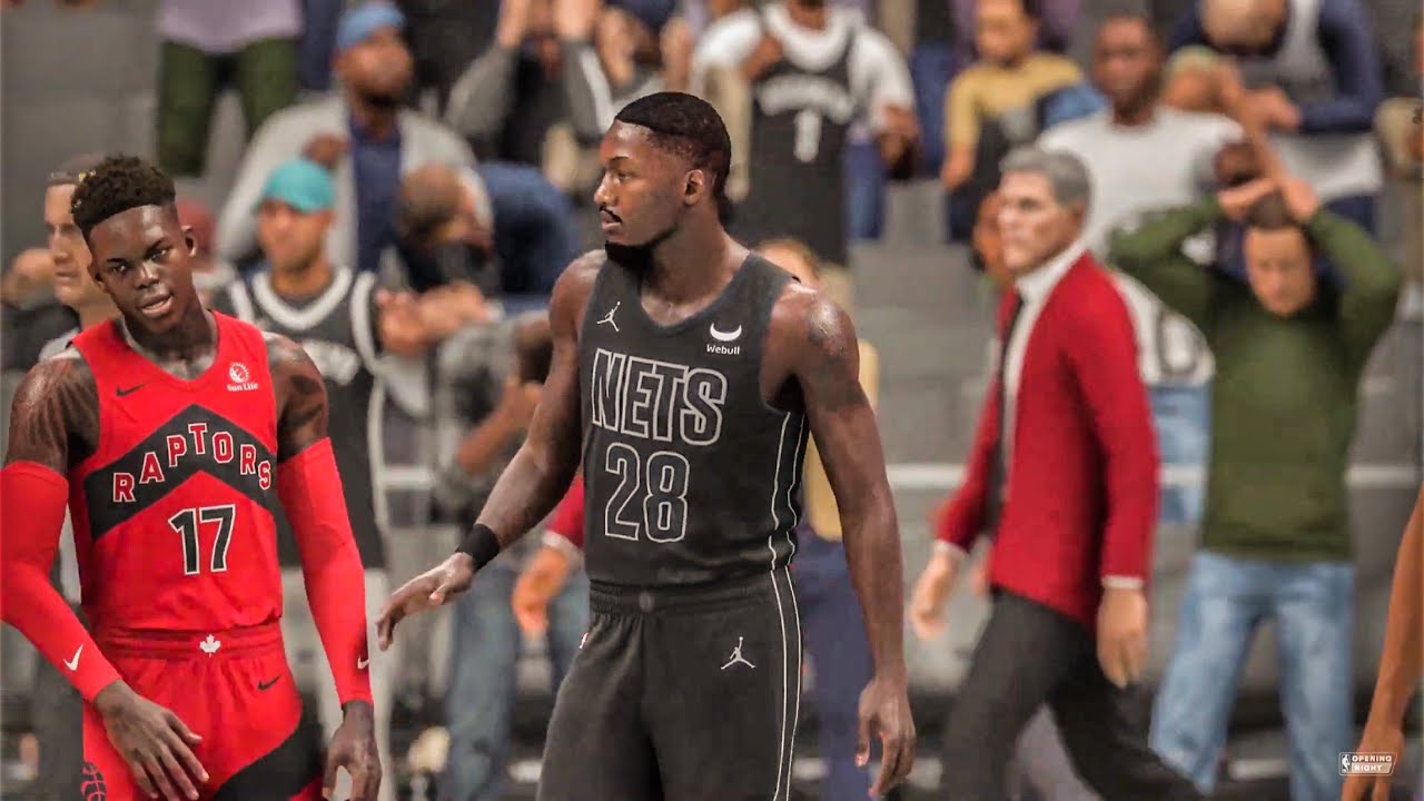 NBA 2K24 Gameplay - Brooklyn Nets vs Toronto Raptors PS5 Gameplay - YouTube