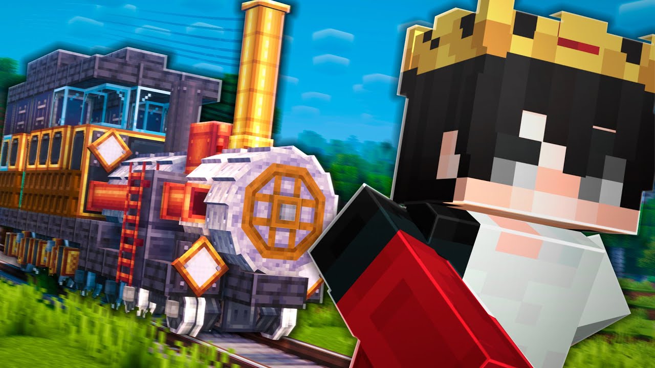 Construir este Tren en Minecraft Arruinó mi Vida - YouTube