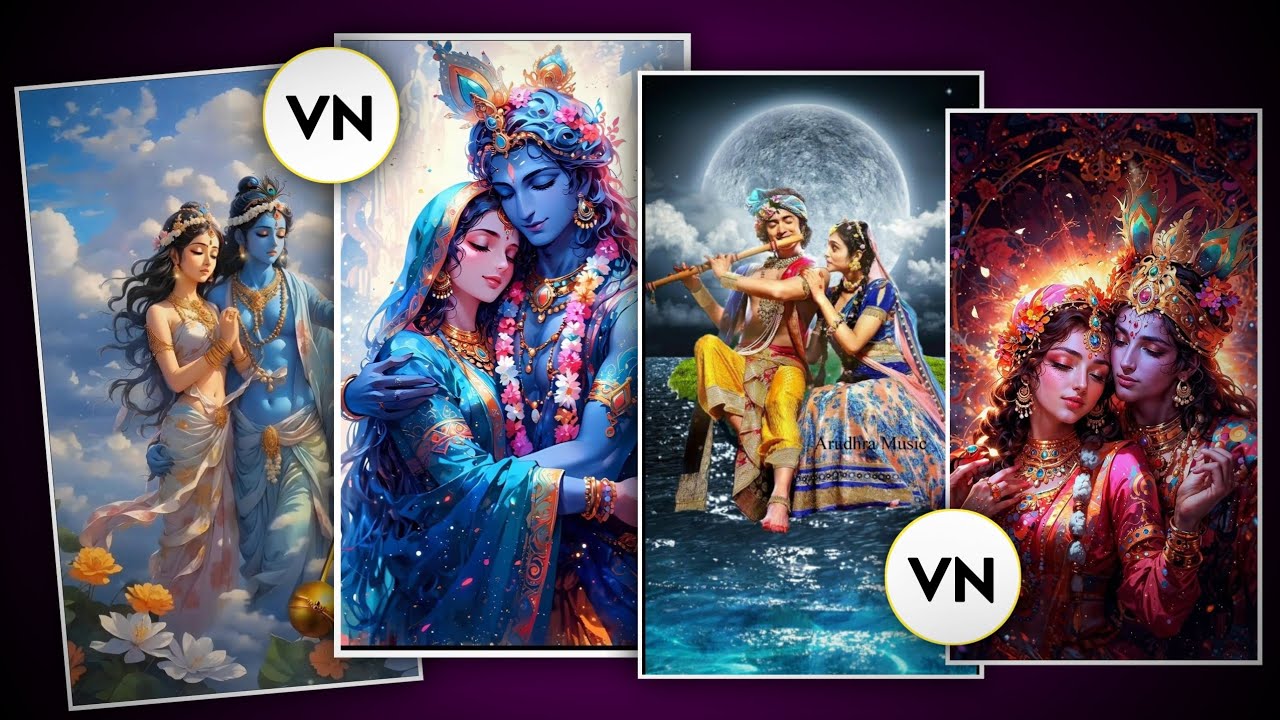 Radha Krishna video editing ️‍🩹 || radhe Krishna status video editing tutorial || radhe Krishna ...