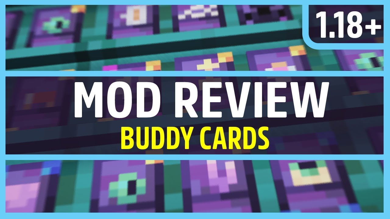 Buddycards | Minecraft mod 1.18+ - YouTube