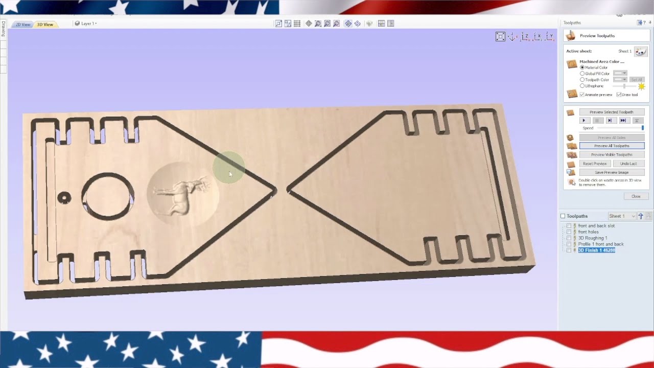 BIRD HOUSE WITH AVID CNC - YouTube