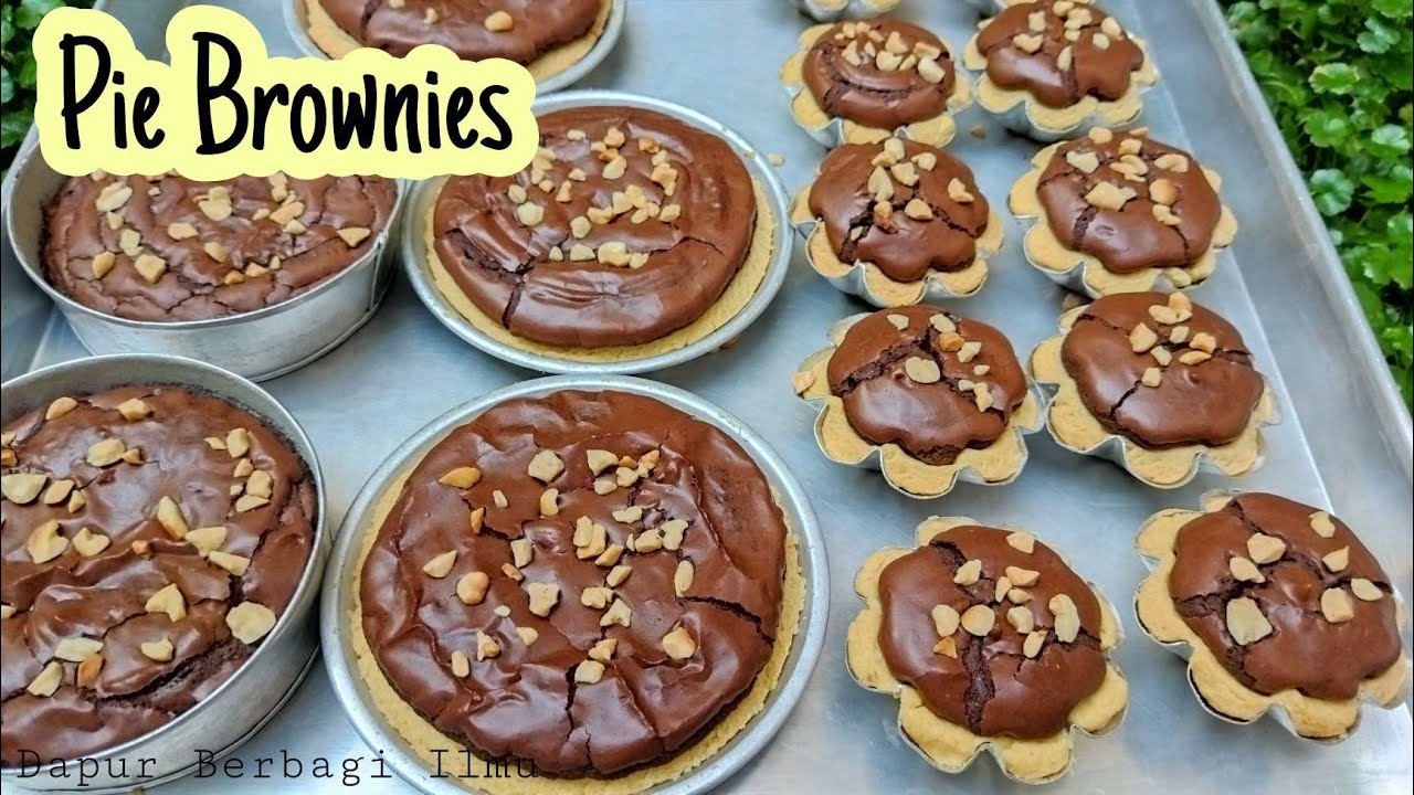 Resep Pie Brownies Shiny Crust - YouTube