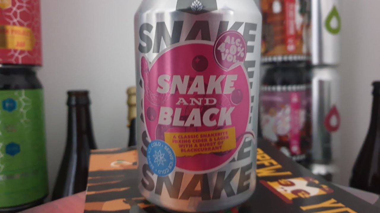 Aldi: Snake and Black Cider & Lager Snake Bite - YouTube