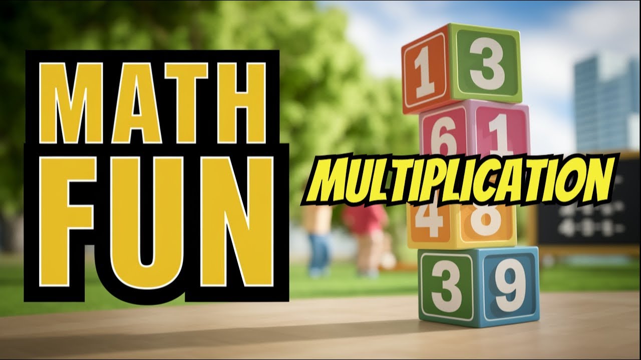Fun math adventures for kids: Learn multiplication - YouTube