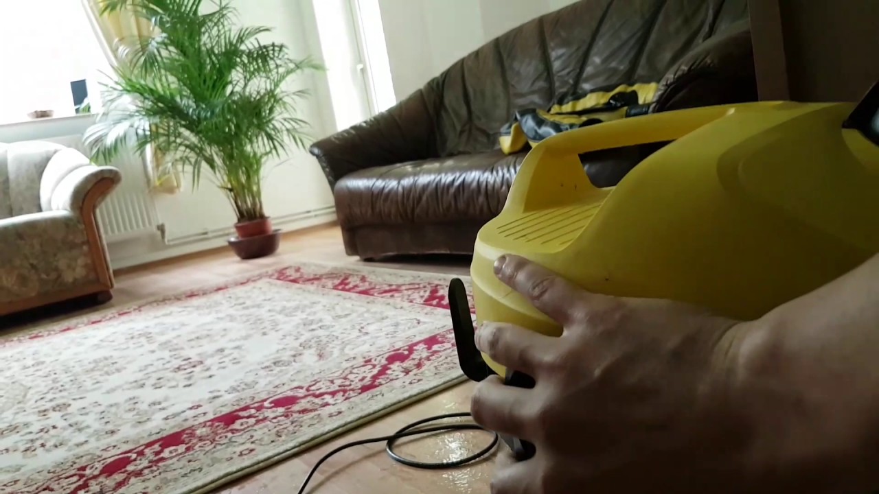 Karcher mv2 - half liter water - YouTube
