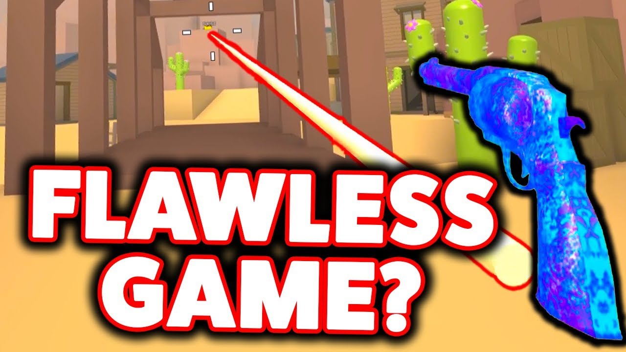 A FLAWLESS GAME IN ROBLOX WILD REVOLVERS!? - YouTube