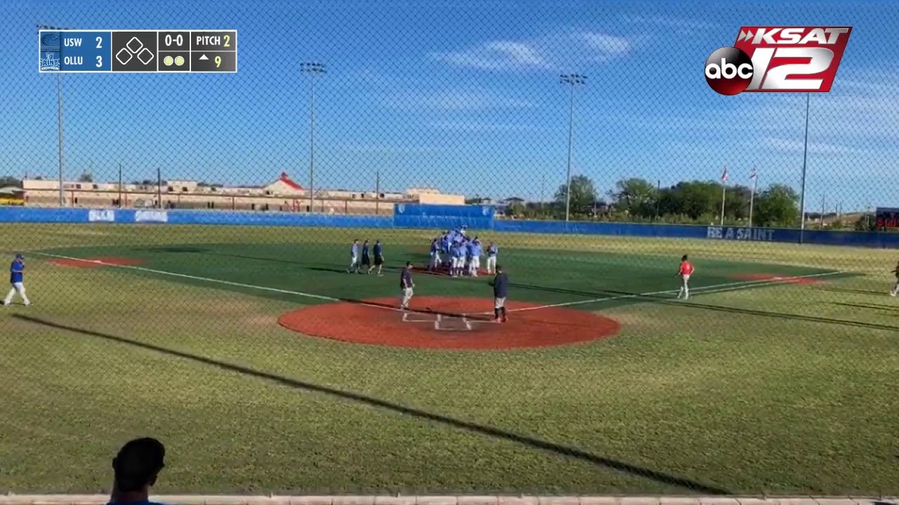OLLU Saints Baseball VS Southwest - YouTube