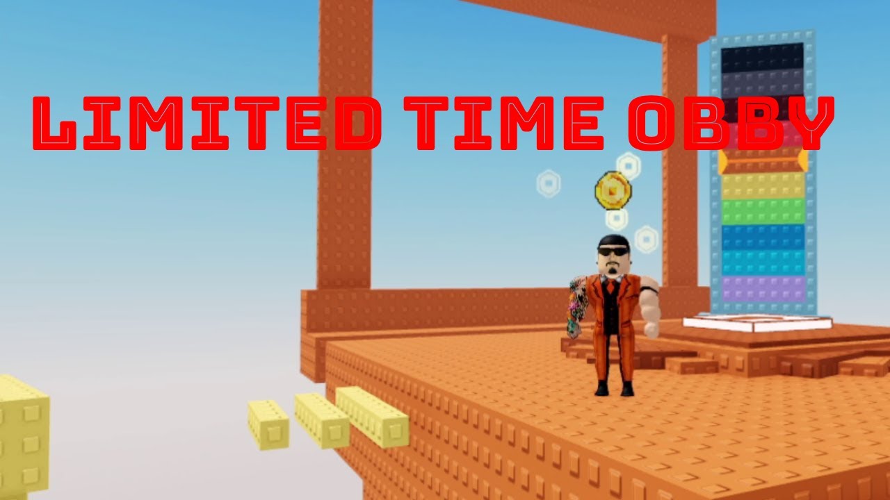 ออบบี้เวลาสําคัญนะจ๊ะแต่มีกลิ่นแปลกๆ Roblox แมพ LIMITED TIME OBBY - YouTube