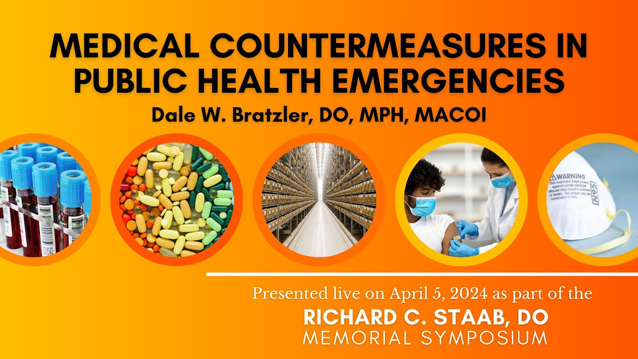 Medical Countermeasures in Public Health Emergencies - YouTube