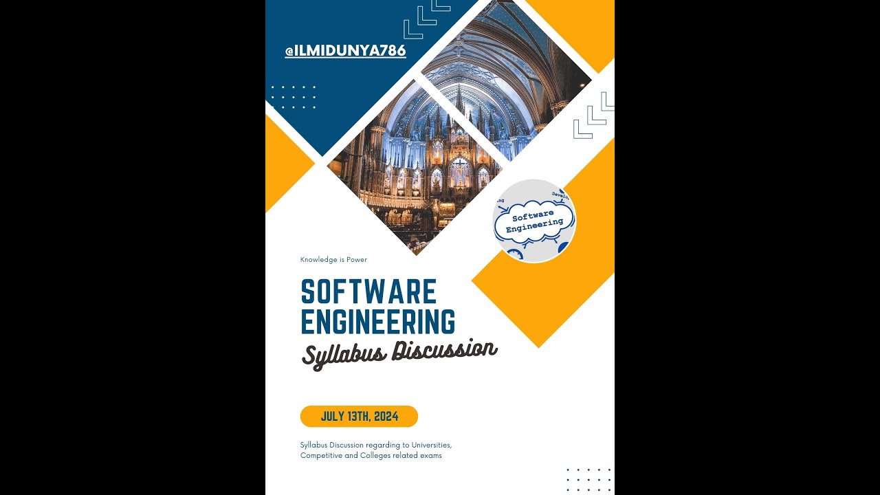 Software Engineering Syllabus Discussion |College/University ...
