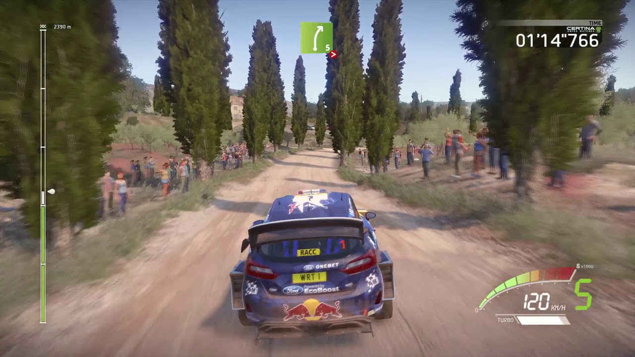 WRC 7 FIA World Rally Championship Ps4 Pro opening stage - YouTube