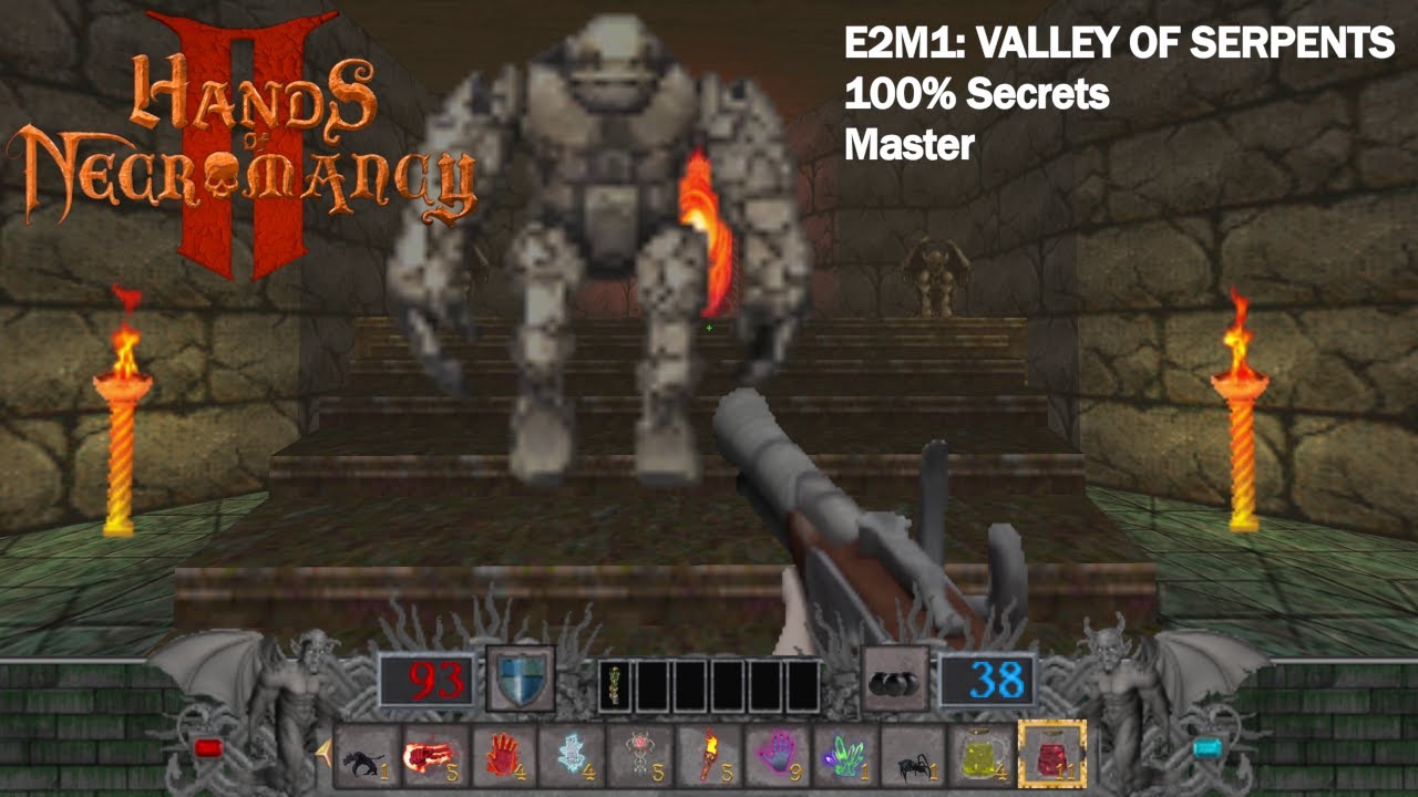 Hands Of Necromancy II - E2M1: Valley Of Serpents (Master, 100% Secrets ...