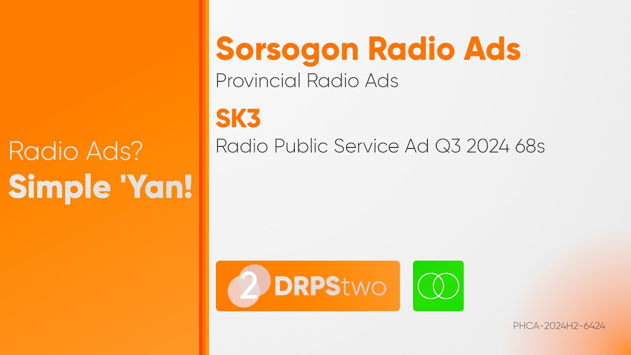 SK3 Radio PSA Q3 2024 68s [ST] - YouTube