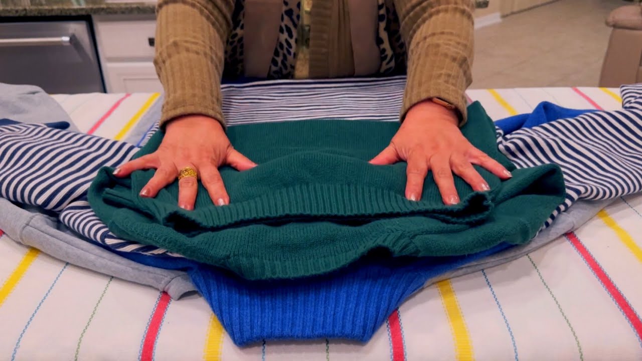 5 Ways to Fold Winter Clothes (Part 1) | Stop Mess | Stay Well ...